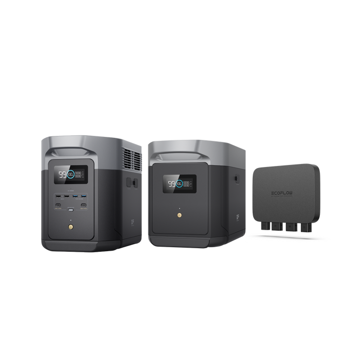 DELTA 2 Max + DELTA 2 Max専用エクストラバッテリー – EcoFlow Japan